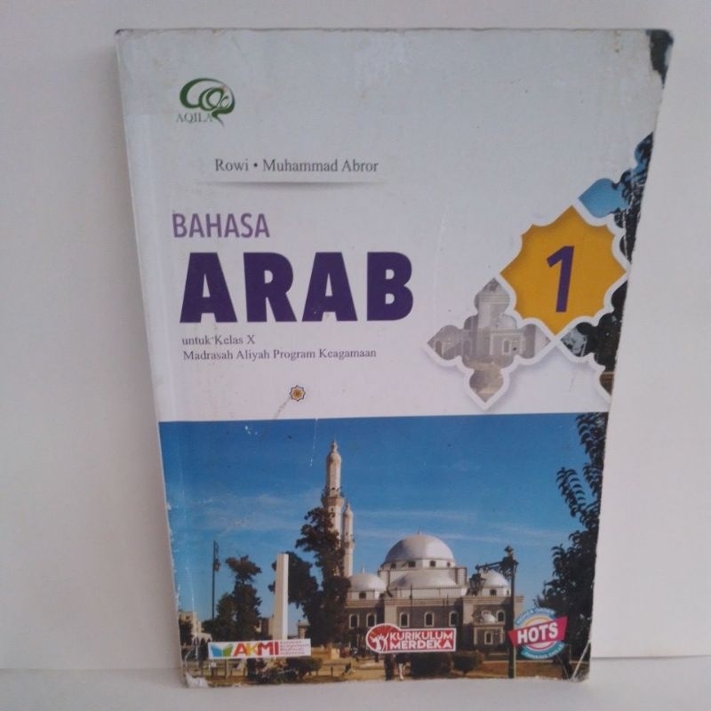 Jual BUKU BAHASA ARAB UNTUK KELAS X-10-1 MADRASAH ALIYAH PROGRAM KEAGAMAAN AKMI KURIKULUM ...