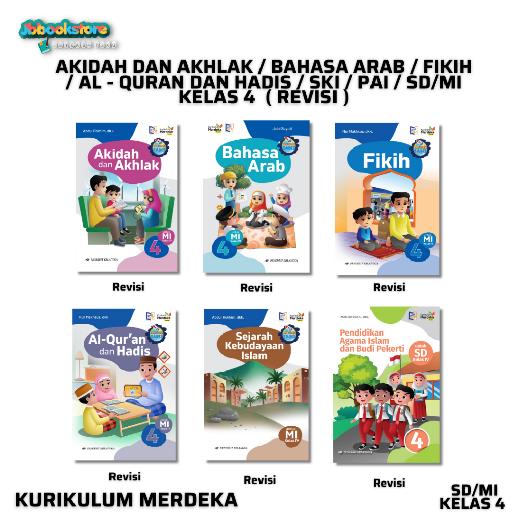 Jual [ REVISI ] AKIDAH DAN AKHLAK / BAHASA ARAB / FIKIH / AL-QURAN DAN HADIS / SKI /SEJARAH ...