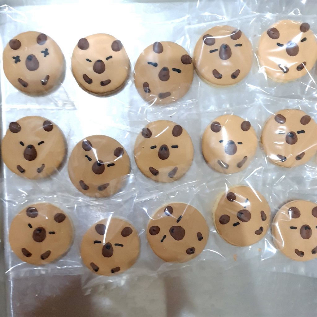 Jual Kukis CapyBara Paket 10pcs Cookies Cookie Cokies animal | Shopee ...