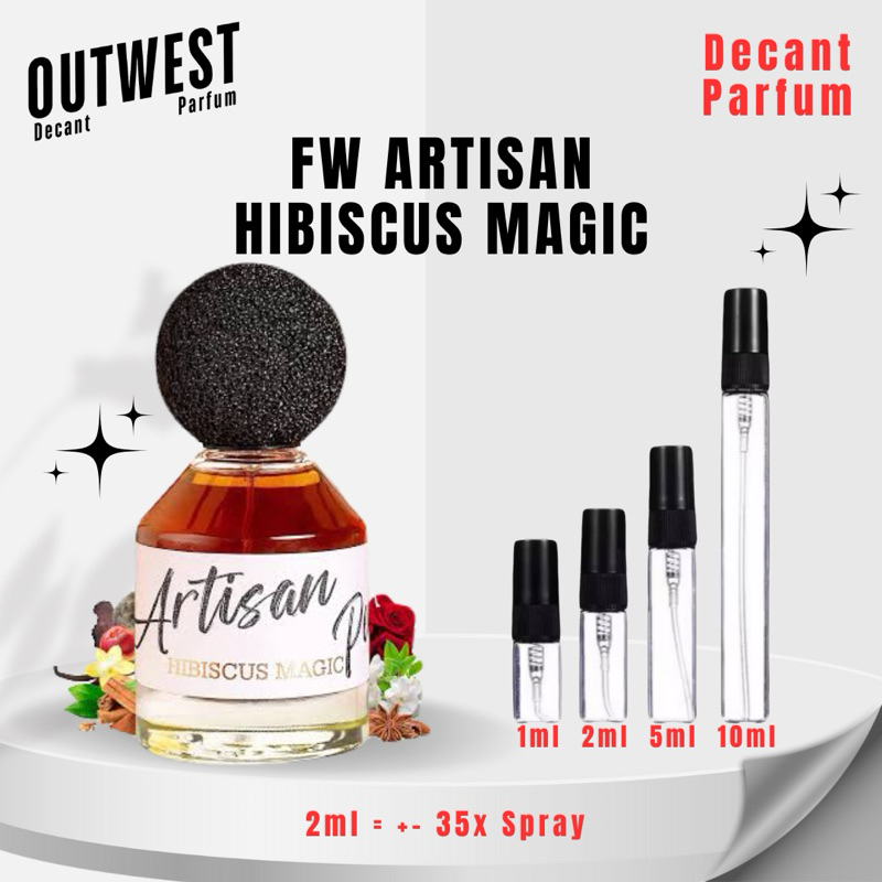 Jual Decant Parfum Fragrance World Artisan Hibiscus Magic for Unisex EDP | Shopee Indonesia