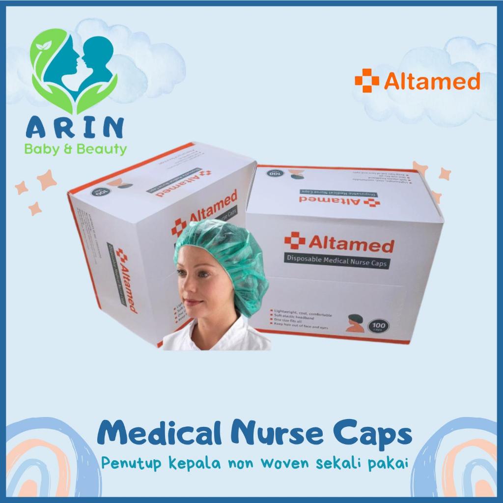 Jual NURSECAP ALTAMED hair net nurse cap perbox isi 100pcs Penutup ...