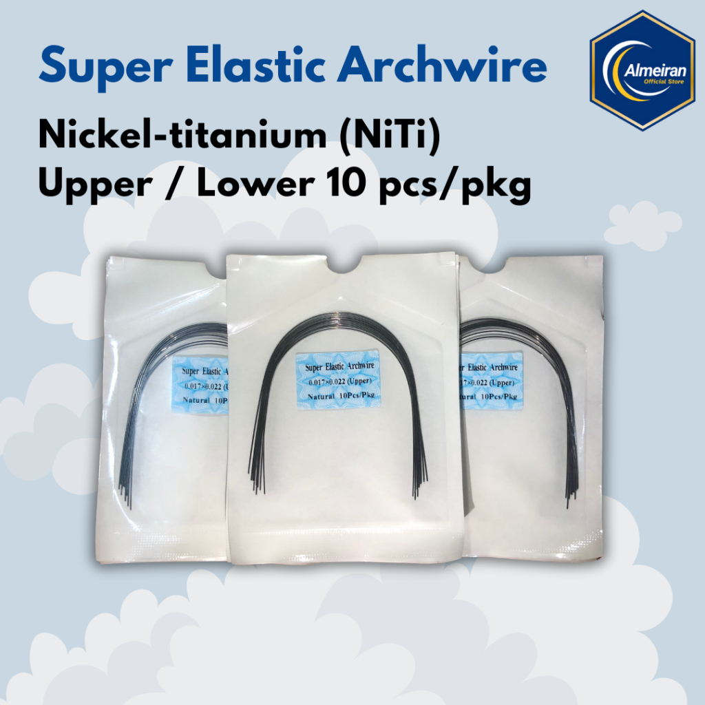 Jual Kawat Niti Recta Super Elastic 10 pcs / behel gigi / behel ...