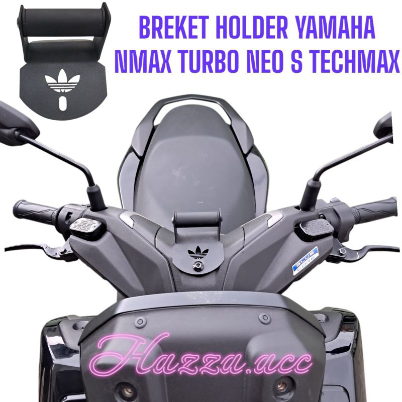 Jual Breket holder hp GPS Stang yamaha NMAX TURBO NEO NEO S TECHMAX ...