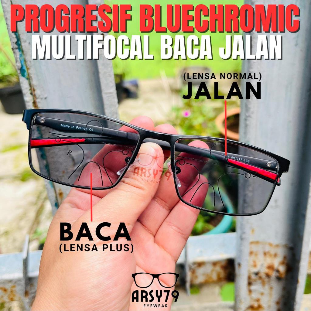 Jual Kacamata Progresif Sporty Pria/Wanita Kacamata Baca Baca Plus ...