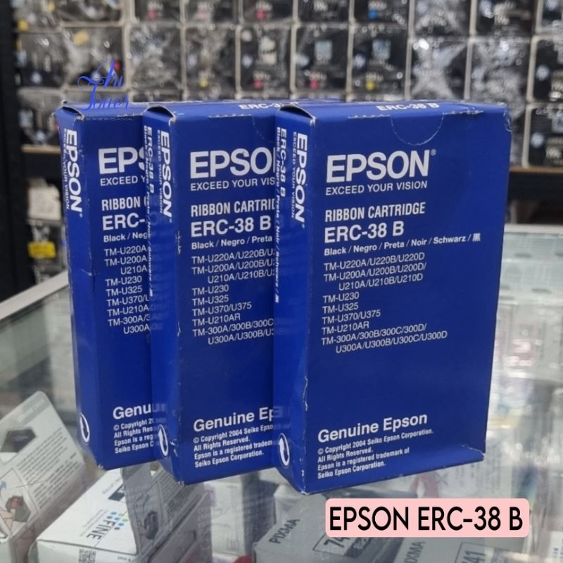 Jual Ribbon Cartridge Epson ERC-38 B black original | Shopee Indonesia