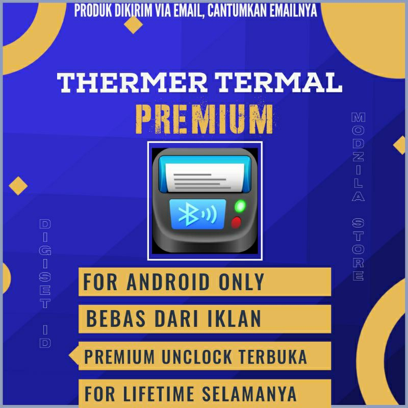 Jual Lifetime Thermal Premium aplikasi Thermal Thermer - Digiset ...