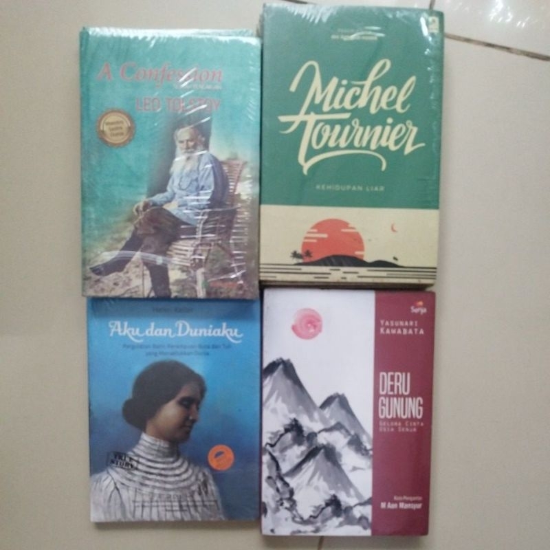 Jual A Confession Leo Tolstoy, Deru Gunung Yasunari Kawabata, Aku Dan ...