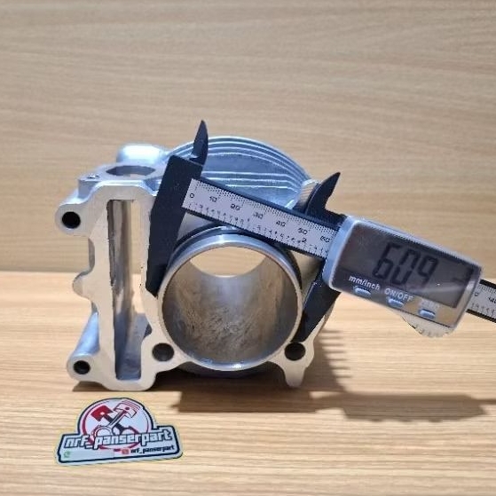 Jual BLOK SEHER ONLY MIO 54,5/58,5 MM //BORING SAJA BORE UP YAMAHA MIO SPORTY MIO SMILE GARNIS ...