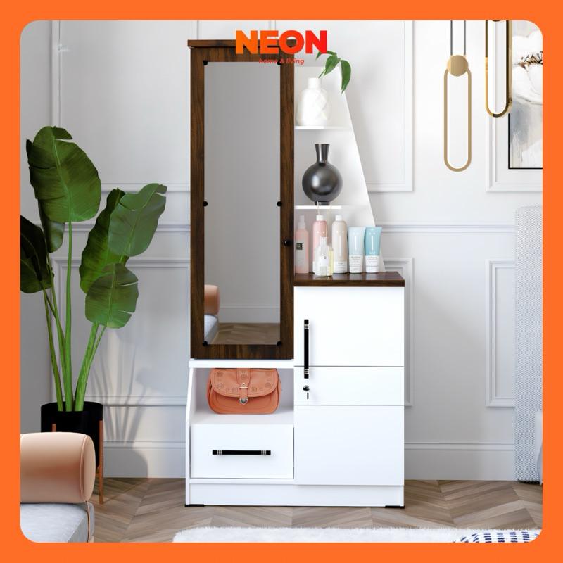 Jual NEON Meja Rias Elma | Meja Skincare | Meja Makeup Minimalis ...