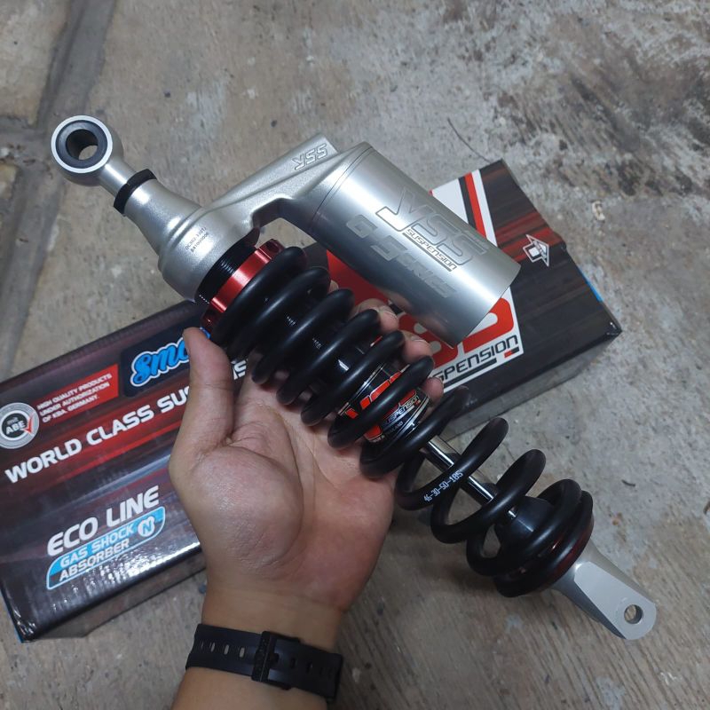 Jual Shock YSS G-Series Full Black 330mm Vario / Stylo / Beat / Scoooy ...