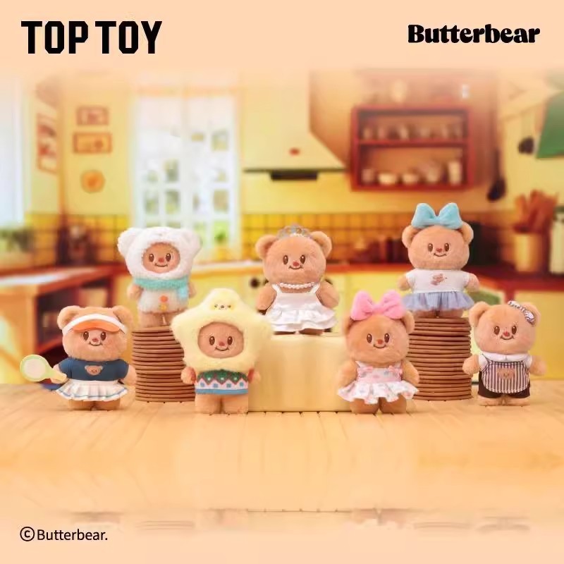 Jual Butterbear Blind Box Original Random Blind Box Bag Charm ...