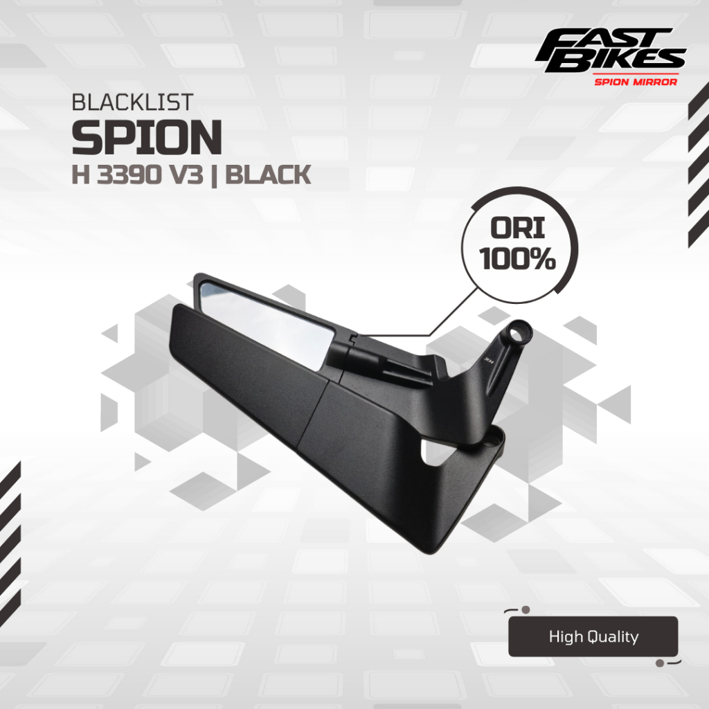 Jual Blacklist Spion Winglet Polos Variasi Full CNC Universal Nmax ...