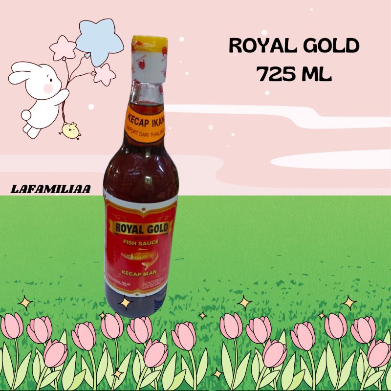 Jual Royal gold fish sauce 725ml | Shopee Indonesia