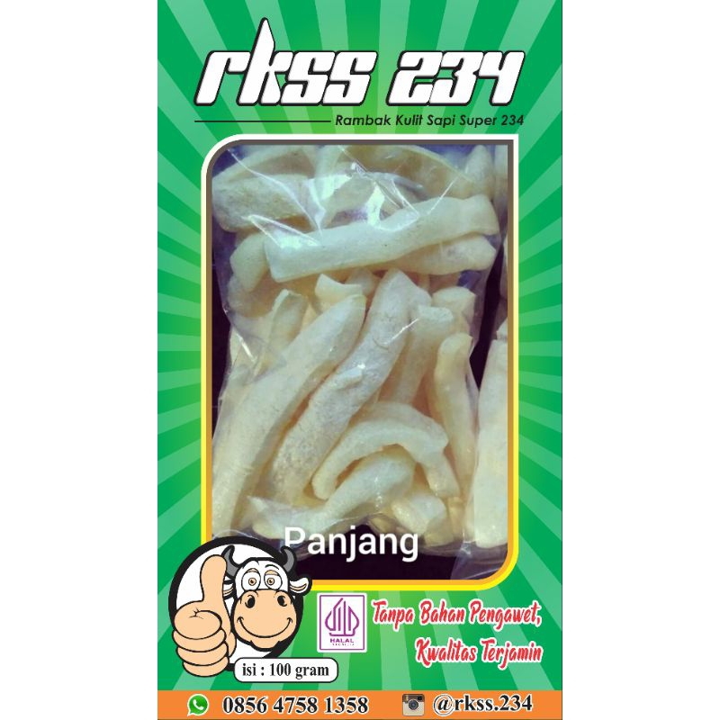 Jual Rambak Kulit Sapi Super "MATANG" Panjang | Shopee Indonesia