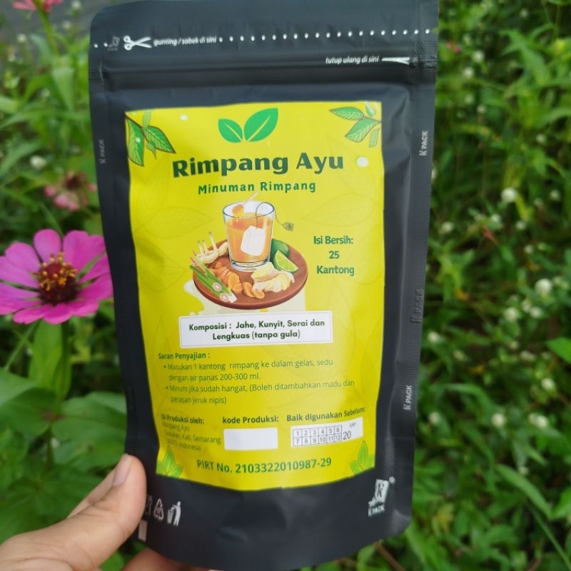 Jual Rimpang Ayu Minuman dari bahan Rimpang Jahe, Kunyit, Lengkuas, dan ...