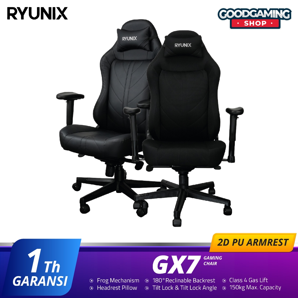 Jual Sades Ryunix GX7 / GX-7 Kursi Profesional Gaming - Gaming Chair | Shopee Indonesia