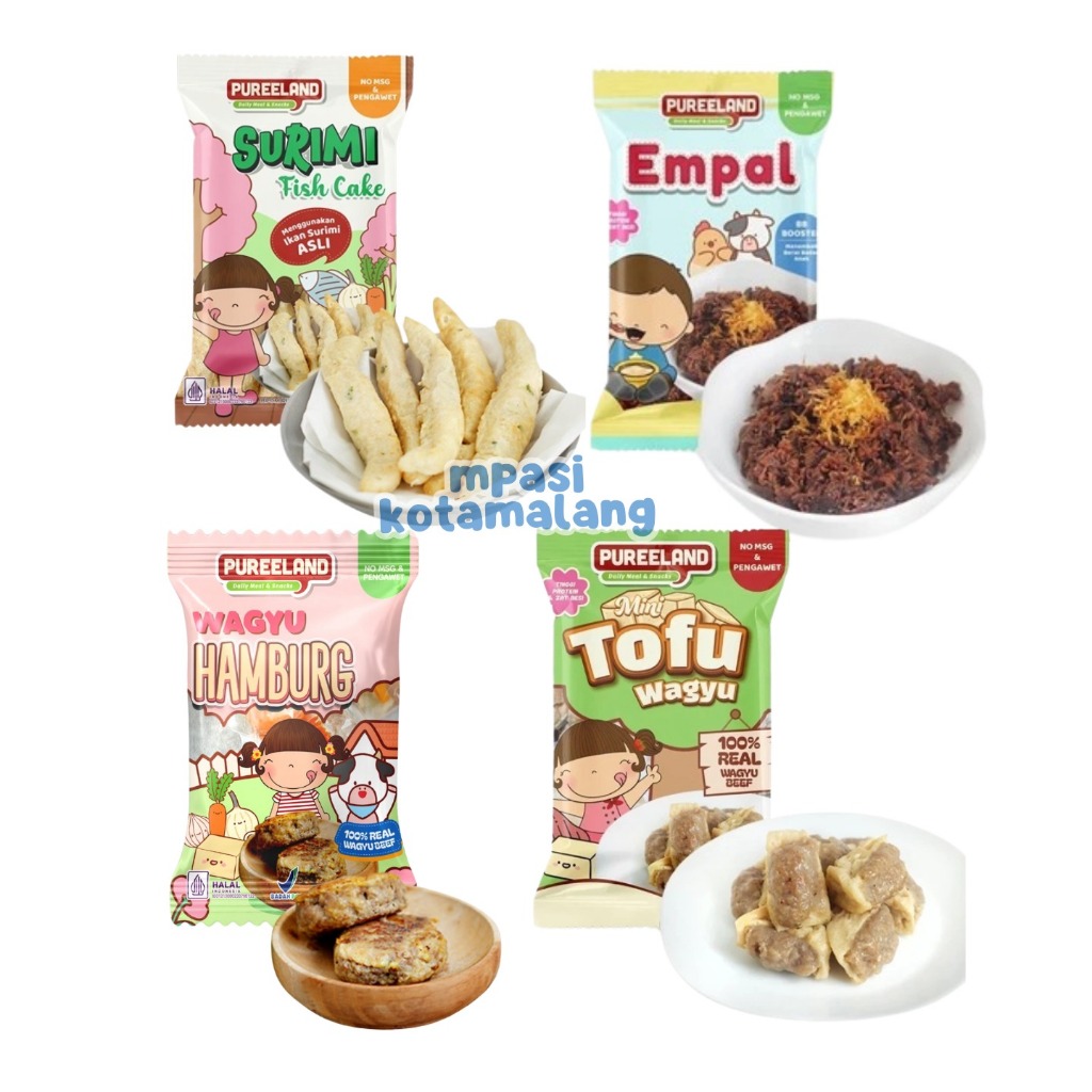 Jual 12+ PUREELAND FROZEN SIAP SAJI SURIMI FISH CAKE OTAK OTAK IKAN ...