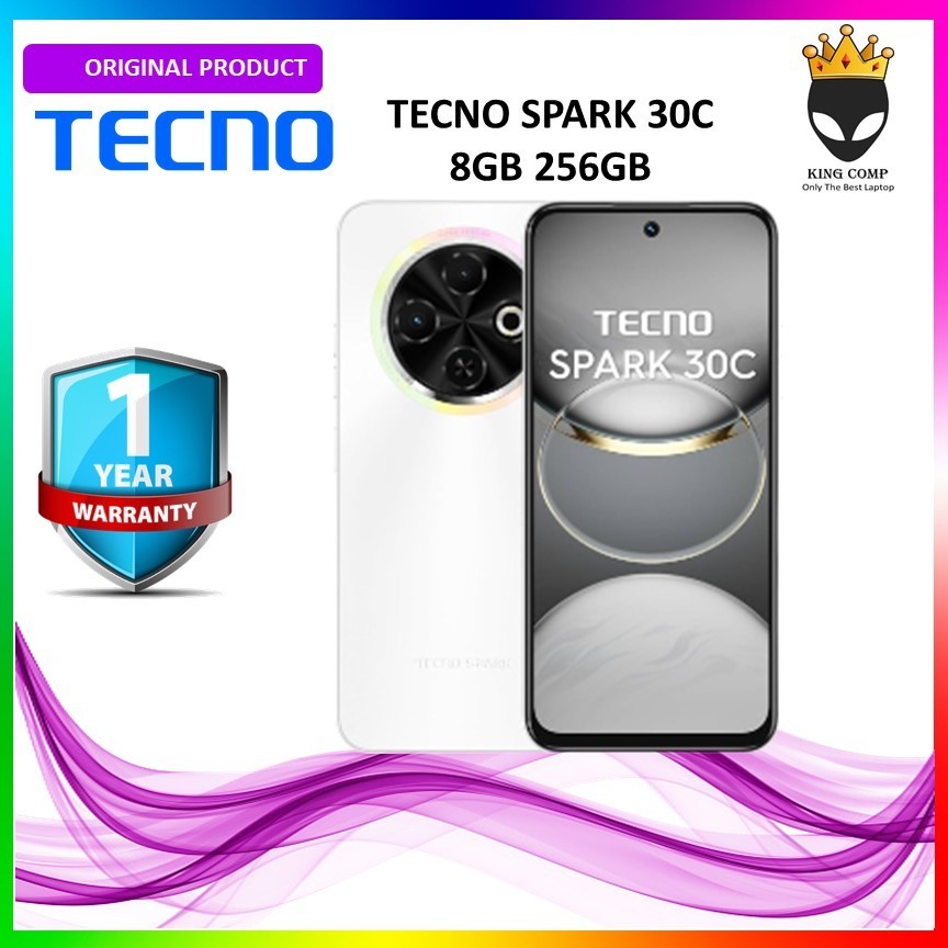 Jual HANDPHONE TECNO SPARK 30C – 8GB+256GB, 120Hz Display, Sony 48MP ...