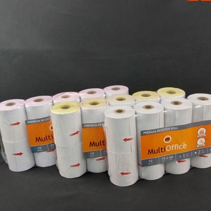 Jual KERTAS REGISTER ROLL MULTI OFFICE 1PLY/2PLY/3PLY (10ROLL) | Shopee ...