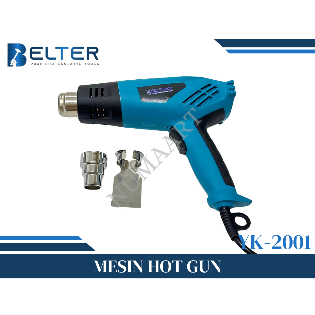 Jual BELTER / MESIN AIR HEAT GUN 2000W HOT GUN PEMANAS PISTOL ANGIN PANAS DUA LEVEL TINGKAT ...