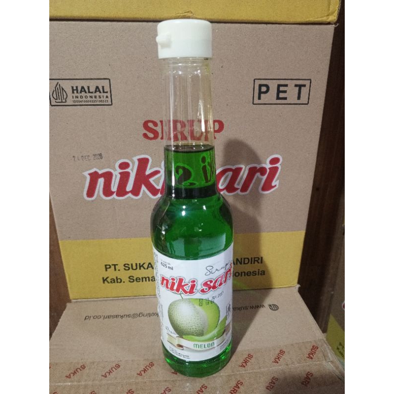 Jual sirup nikisari botol PET 625ml100%original | Shopee Indonesia