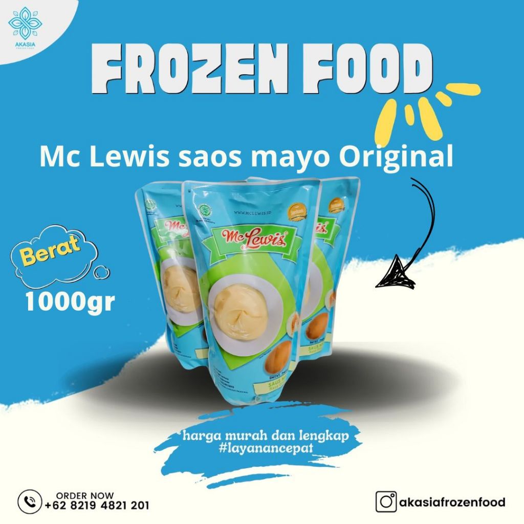 Jual Mc Lewis saos mayo Original 1kg | Shopee Indonesia
