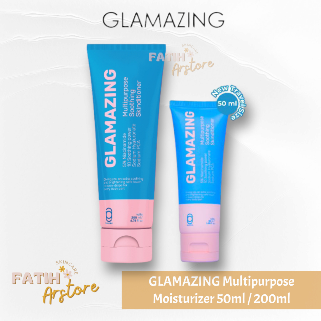 Jual GLAMAZING - Multipurpose Soothing Skinditioner 200ml / 50ml travel ...