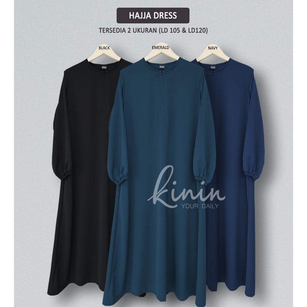 Jual Hajja Dress By Kinin Daily | Gamis Busui Premium | Shopee Indonesia
