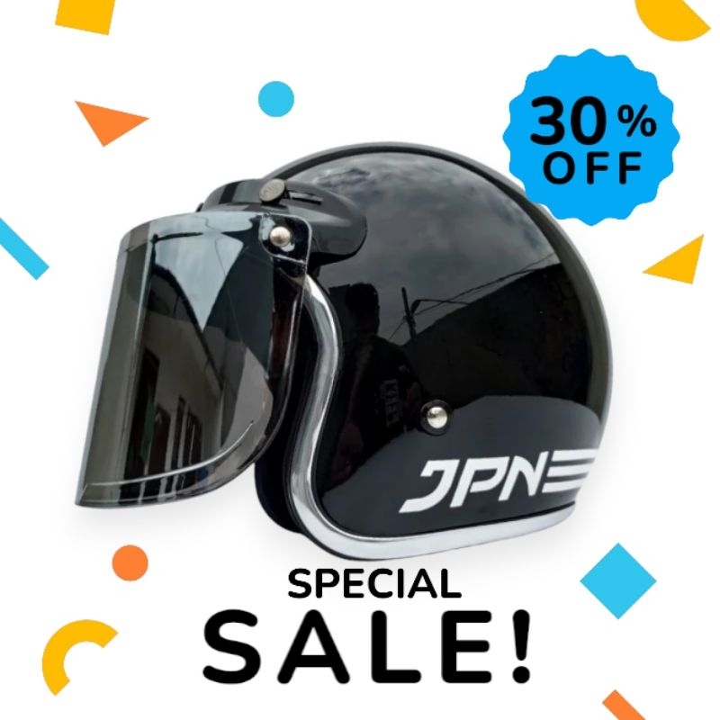 Jual Helm jpn list Chrome ORIGINAL | Shopee Indonesia
