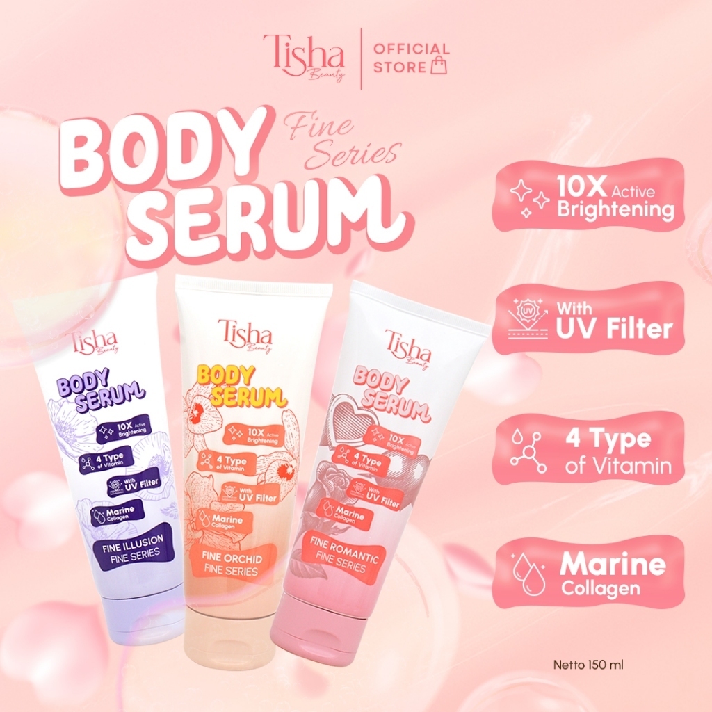 Jual Tisha Body Serum Fine Series 150ml | Shopee Indonesia