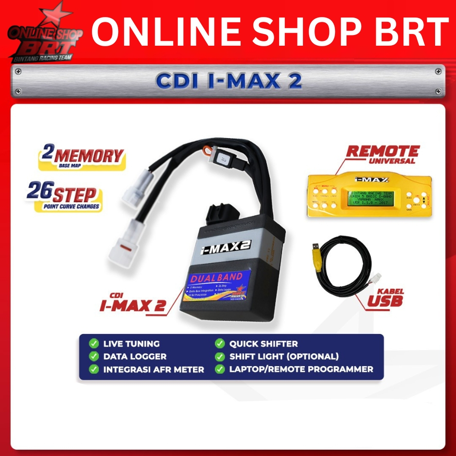 Jual CDI IMAX 2 DUALBAND 26 STEP BRT TIGER & SCORPIO DC | Shopee Indonesia