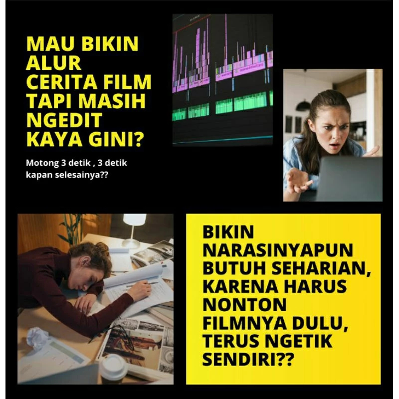 Jual Ecourse Youtube Alur Cerita Film Cara Cepat Bikin Konten yang ...