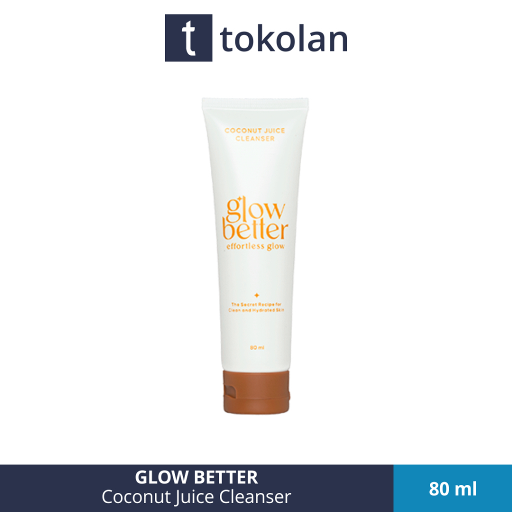 Jual GLOW BETTER Coconut Juice Cleanser 80 ml | Shopee Indonesia
