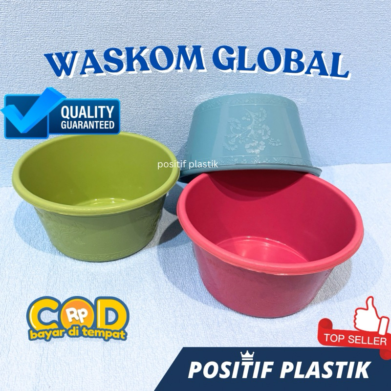 Jual Waskom/Baskom GLOBAL MINI (1 lusin/12pcs) | Shopee Indonesia