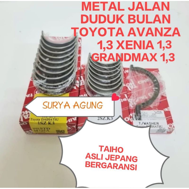 Jual METAL JALAN DUDUK BULAN SET TOYOTA AVANZA 1300/ XENIA 1,3 ...