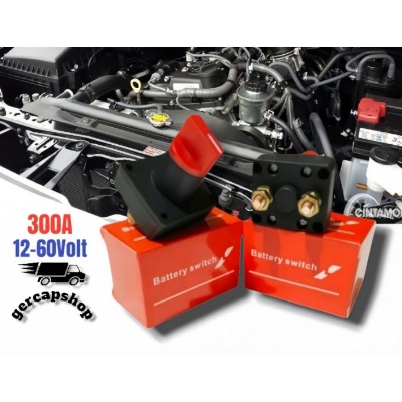 Jual Pemutus Arus Aki Mobil Motor 12-60V 300A | Saklar Baterai Kuningan ...