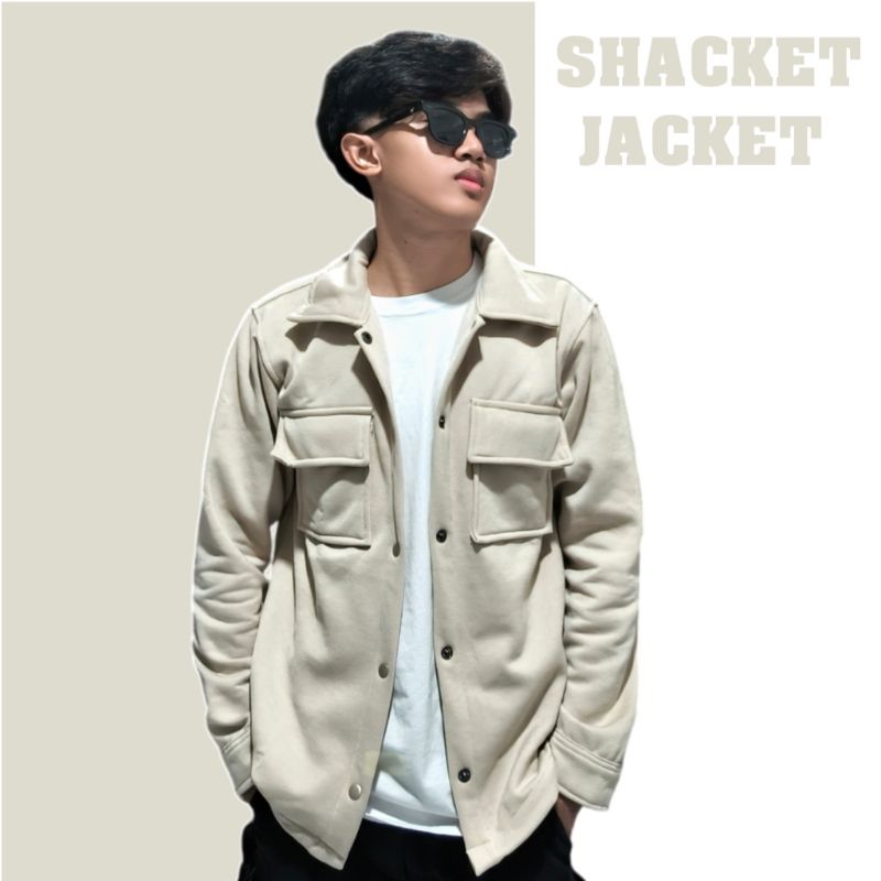 Jual SHACKET JACKET / JAKET PRIA FLEECE TEBAL / JAKET PRIA PREMIUM ...