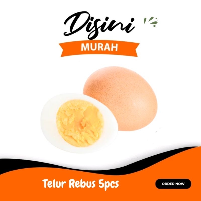 Jual telur rebus isi 5 butir (masih dengan kulit) | Shopee Indonesia