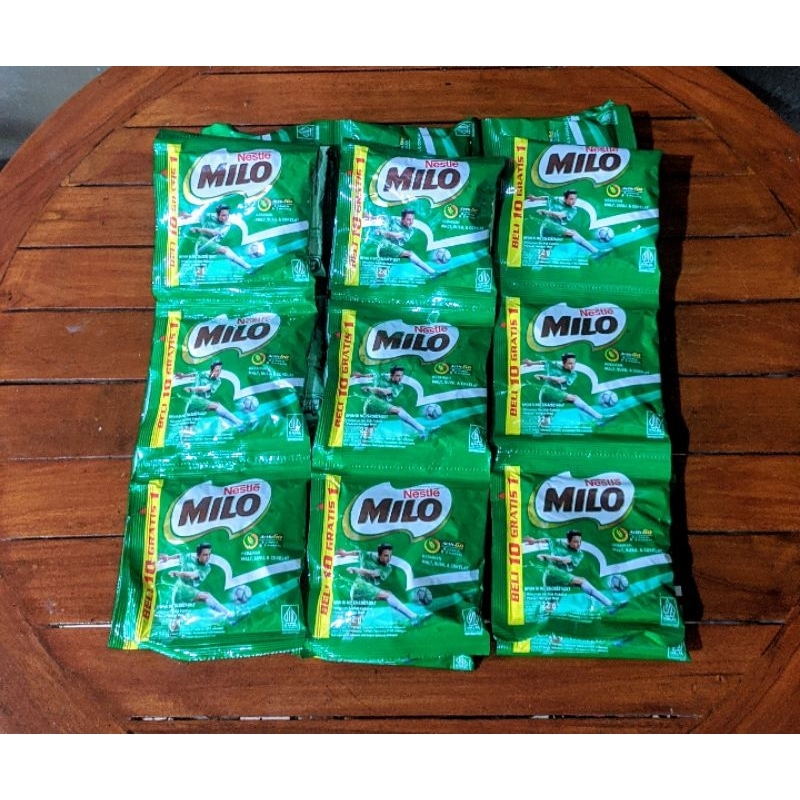 Jual Milo sachet 22gr isi 10+1 original Milo Renceng | Shopee Indonesia