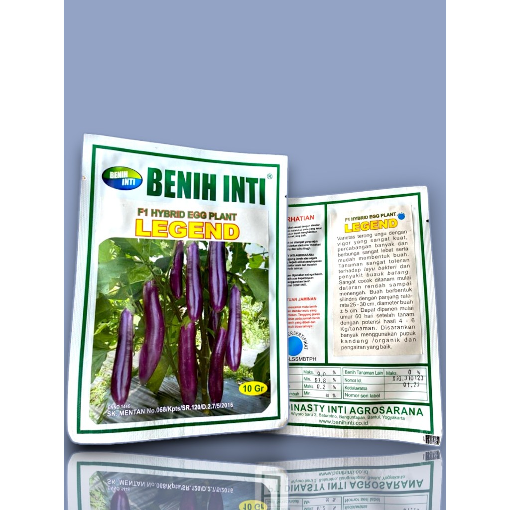 Jual Benih Terong Ungu LEGEND F1 isi 10gram dari benih inti | Shopee ...