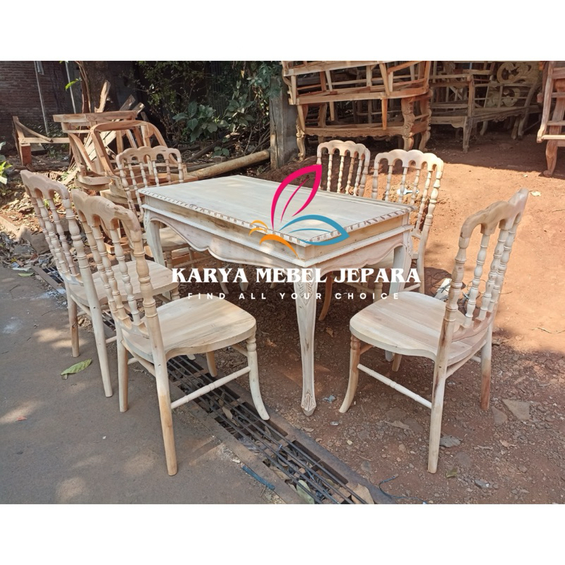 Jual [SET AKAD] NAPOLEON 6 + MEJA MAHONI | Shopee Indonesia