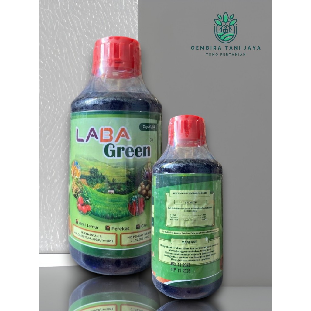 Jual Pupuk Daun Laba Green kemasan 1 Liter | Shopee Indonesia