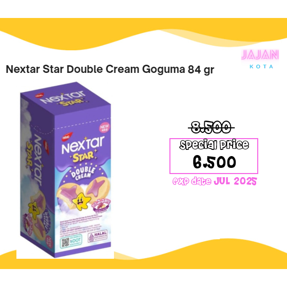 Jual Nextar Star Double Cream Goguma 84 gram | Shopee Indonesia