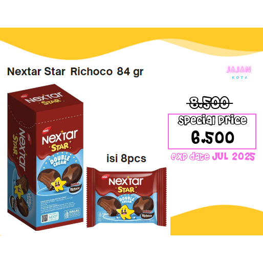 Jual Nextar Star Double Cream Richoco 84 gram | Shopee Indonesia