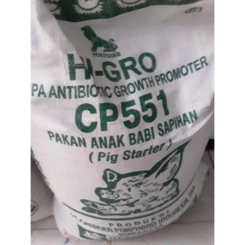 Jual CP 551 HI PRO VITE PUR PAKAN ANAK BABI SAPIHAN STARTER 1 KG ...
