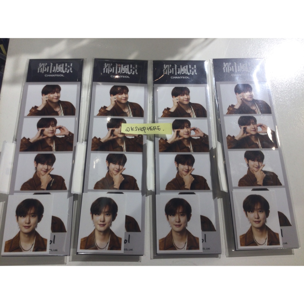 Jual CHANYEOL (EXO) 4CUT + ID PHOTO SET - 2024 CHANYEOL LIVE TOUR CITY ...