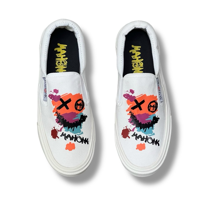 Jual SEPATU MAHONK - Slip On MH XO Off white Original Produk Lokal Made ...
