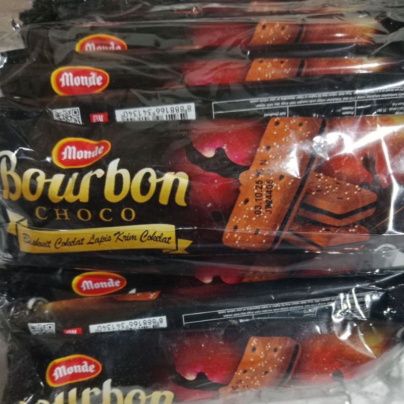 Jual [24 gram x 10] monde Bourbon choco | Shopee Indonesia