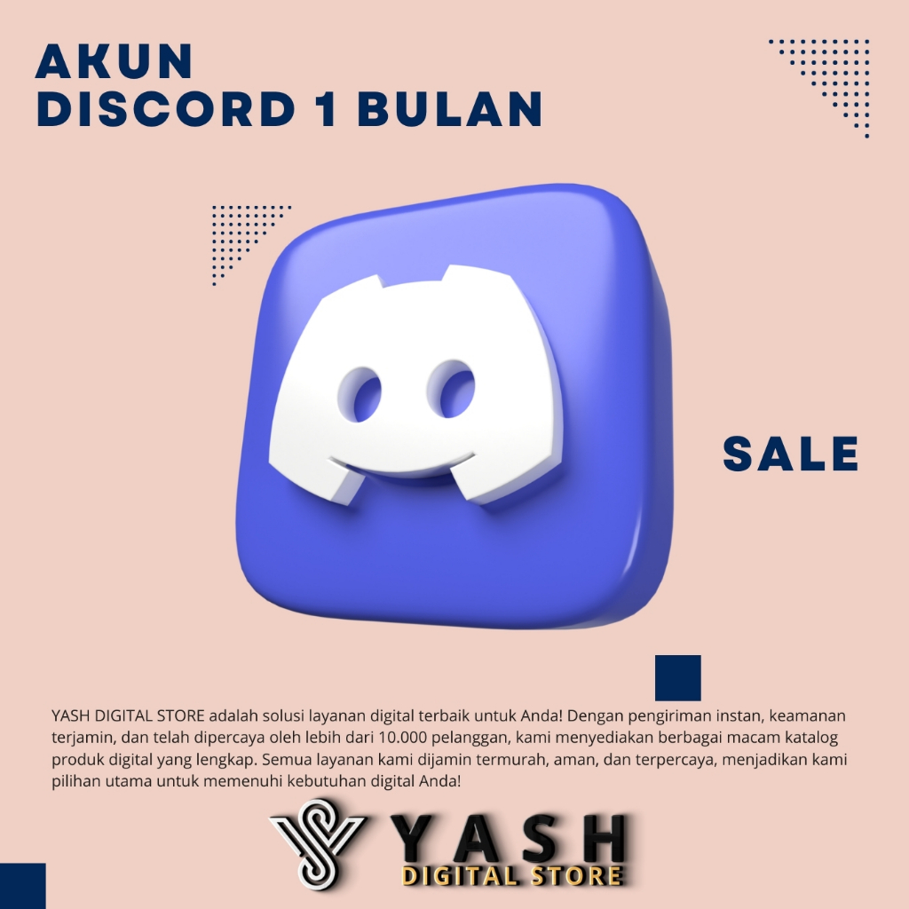 Jual AKUN DISCORD UMUR 1 BULAN FRESH FULL GARANSI FULL AKSES | BISA ...