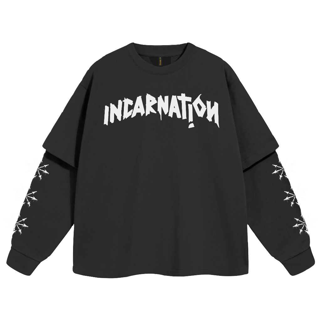 Jual INCARNATION TShirt Hydan Double Sleeve Rib | Shopee Indonesia
